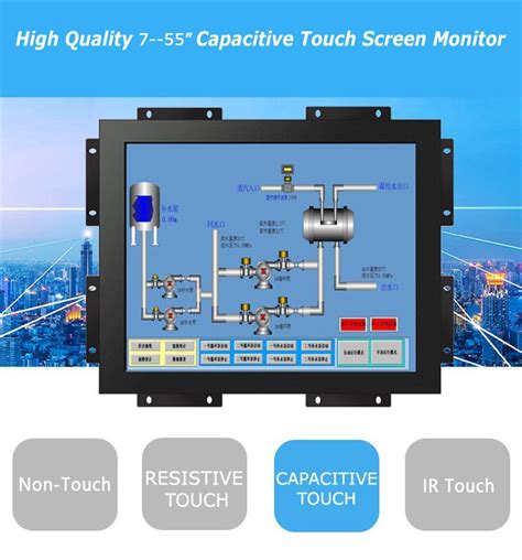 Industrial Monitor Nits Open Frame Touch Screen Monitor