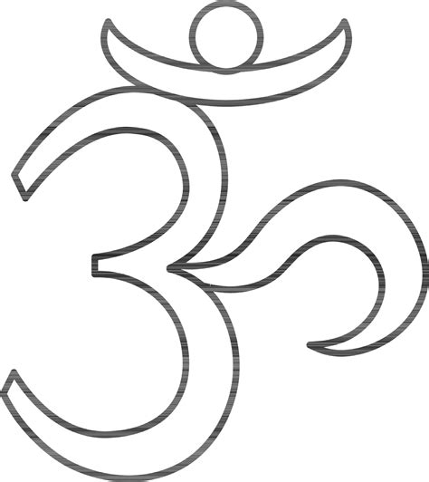 Ohm Symbol Outline