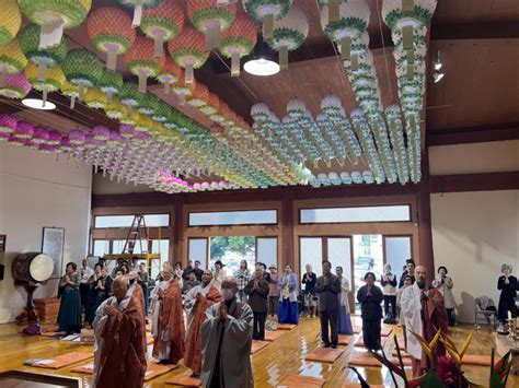 미중서부지회 불기2568년 부처님오신날 합동 봉축법회 거행 미중서부지회 대한불교조계종 해외특별교구