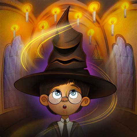 Иллюстрация Гарри Поттер в стиле 2d компьютерная графика