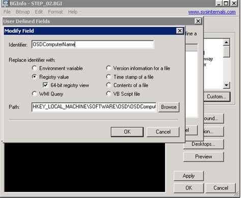 Displaying OSDComputername In MDT WinPE Background Picture CCMEXEC Enterprise Mobility