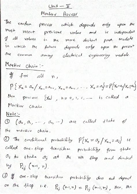 Maths Unit Lecture Notes On Probability Queueing Theory Studocu