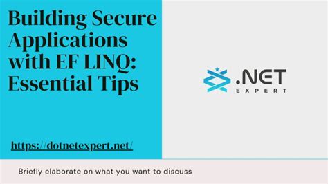 How To Protect Your Data With Ef Linq Dotnet Expert Posted On The