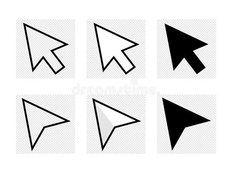 Computer Mouse Click Cursor Icon Mouse Click Pointer Cursor Arrow On