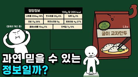 식품의 칼로리는 어떻게 측정하는 걸까 Youtube