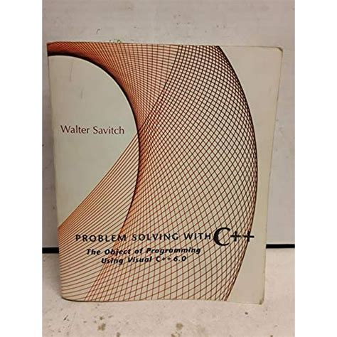 Pre Owned Problem Solving With C The Object Of Programming Using