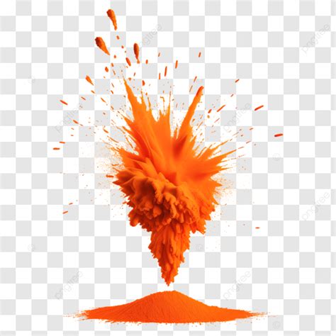 주황색 페인트 폭발 주황색 페인트 폭발 떠는 Png 일러스트 및 이미지 에 대한 무료 다운로드 Pngtree