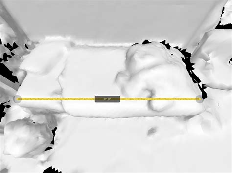 Ios Measuring The Distance Between Two Points On A 3D Obj File In