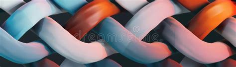 Photo Of Elegant And Minimalist Vector Pattern Of Interlocking Geometric Shapes Stock