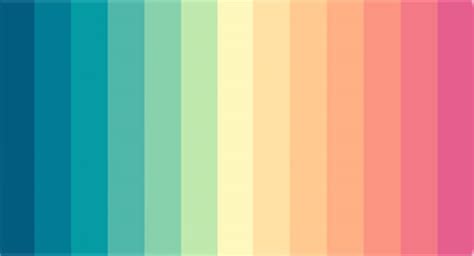 Colorful Rainbow Palette