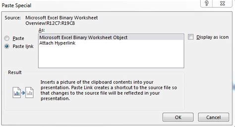 Microsoft Excel Powerpoint Auto Update Slide Data From Linked Raw