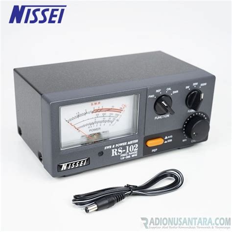 NISSEI RS-102 SWR / Watt Meter – Radio Nusantara