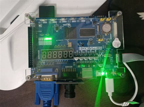 基于fpga的ov7670摄像头图像vga显示cx401的设计verilog代码quartus Cx401开发板 1