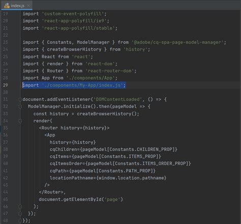 Use Of Import Componentjs In React With Aem Aem Blog Lhotse Technologies