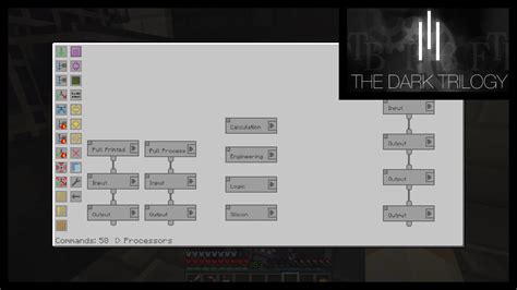 The Dark Trilogy 22 Fully Integrated Sfm Auto Crafting Also Ae2 Processors Youtube
