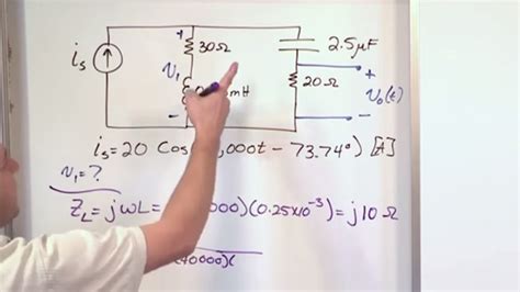 Lesson 20 Solving Ac Circuits With Phasors Part 5 Ac Circuit