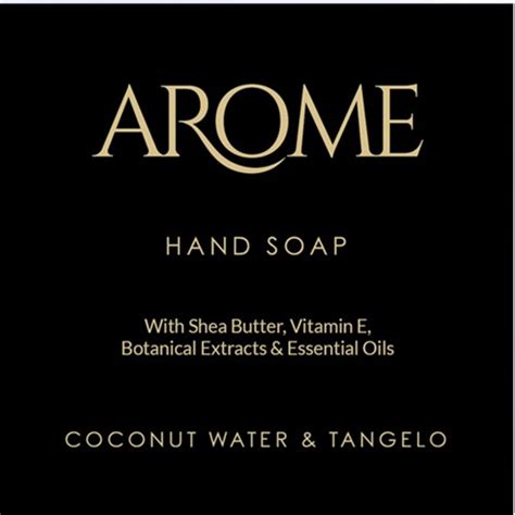 Designs Arome Hand Soap Label Design Product Packaging Contest
