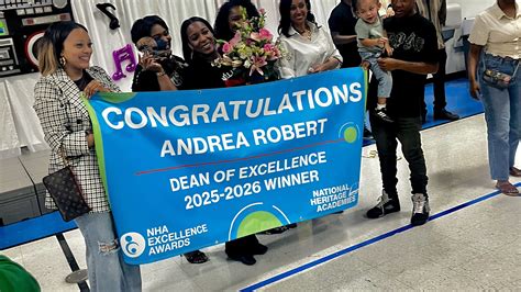 Andrea Robert Wins Dean Of Excellence At Willow Charter