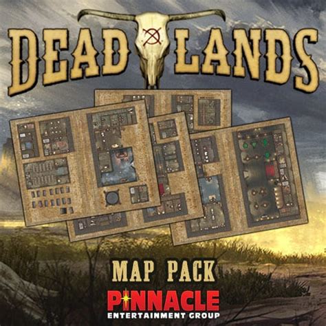 Deadlands The Weird West Town Maps Grand Saloon And Boot Hill Diy