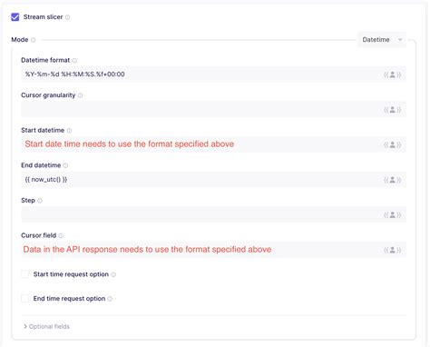 Connector Builder Allow Format Configuration For Startend Time In Dateslicer · Issue 21927