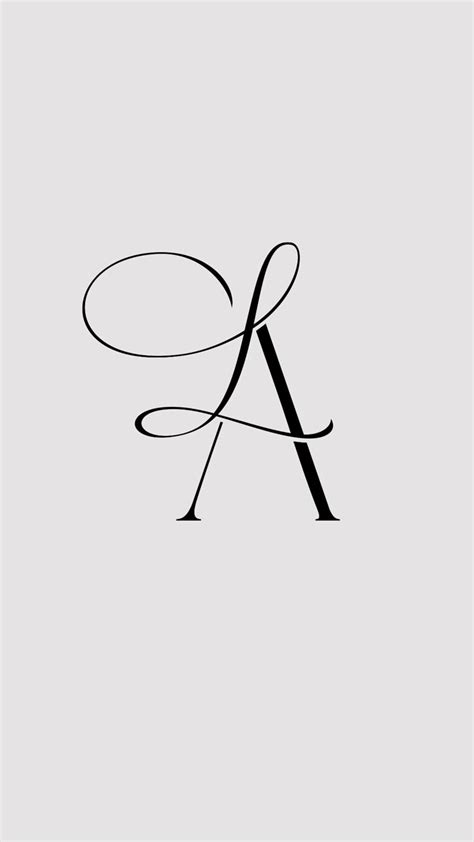 Timeless Elegant Modern Cursive Initials Monogram Logo Design For