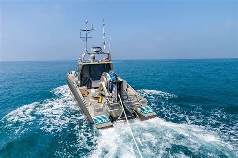 Elbit Systems Equips Seagull Usv With Towed Reelable Active Passive