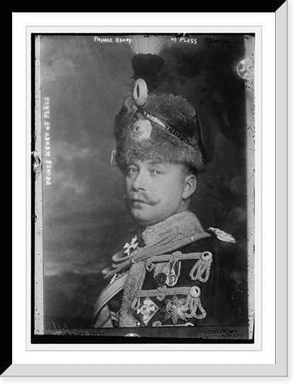 Historic Framed Print Prince Henry Of Pless Berlin 17 7 8 X 21 7 8