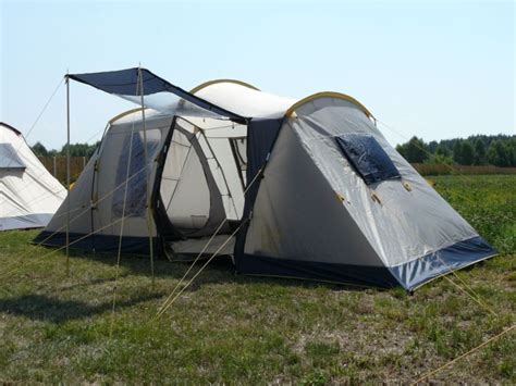 Палатка Campus Bordeaux 6 Цвет lt.beige/graphite/maroon — купить по ...