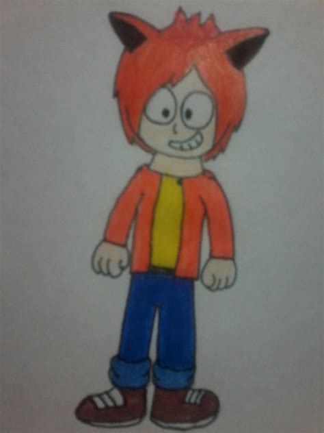 Crash Bandicoot Human Version By Marcosvargas On Deviantart