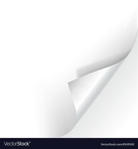 Page Curl Royalty Free Vector Image VectorStock