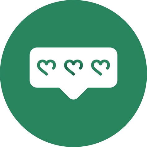 Comment Heart Creative Icon Design 41981749 Vector Art At Vecteezy