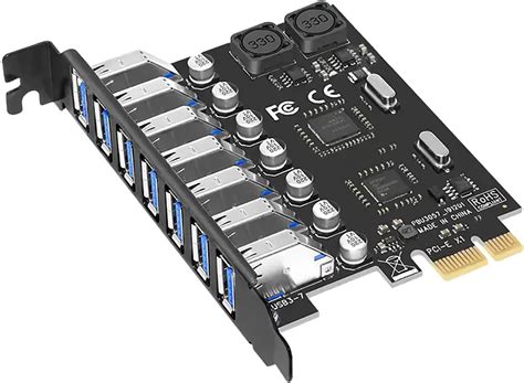 Dracaena 7 Ports Usb 30 Pci Express Usb Expansion Cardusb
