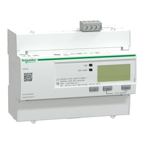 Iem3350 Direct Three Phase Energy Meter 125a Modbus