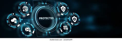 Cyber Security Data Protection Business Technology Stock Illustration 2152051699 Shutterstock