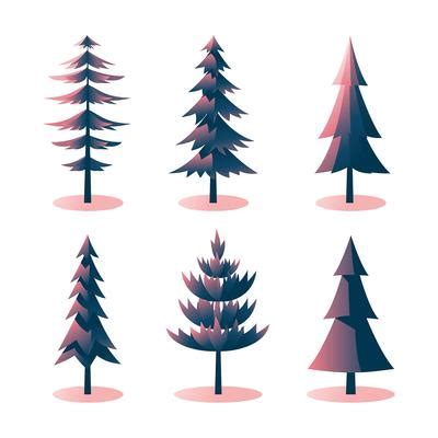 Cedar Tree Vector Art Icons And Graphics For Free Download