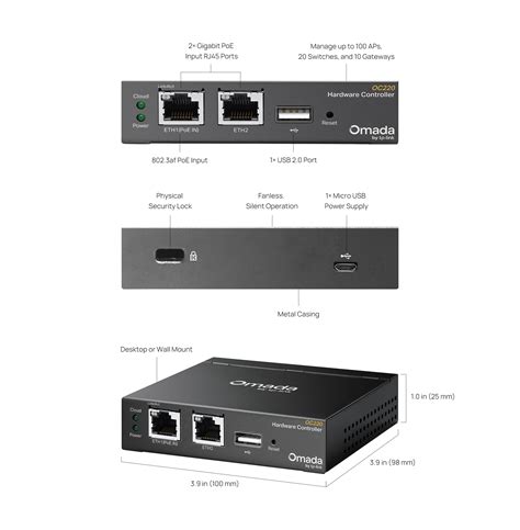 Oc220 Omada Hardware Controller Tp Link Malaysia