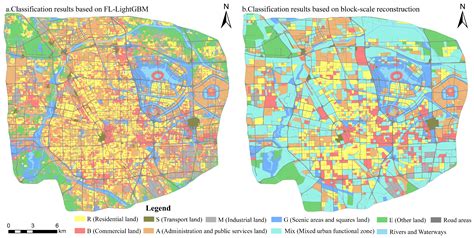 Identification Of Urban Functional Areas And Urban Spatial Structure