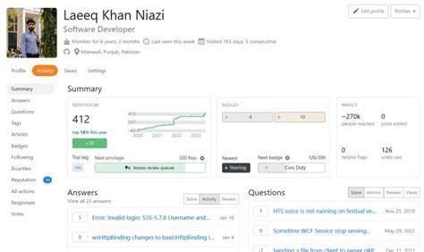 Stackoverflow Contribution Help Community To Grow Laeeq Khan Niazi 23 Comments