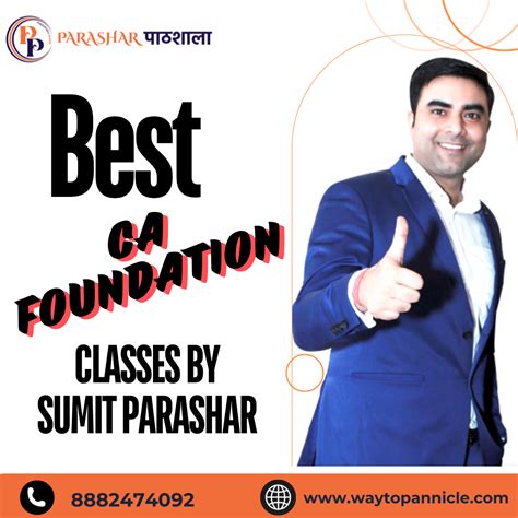 Best Ca Foundation Classes By Sumit Parashar By Parasharpathshala Apr 2024 Medium