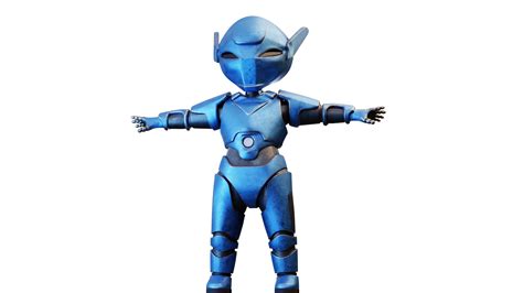 3d Tiny Robot Rigged Turbosquid 2027602