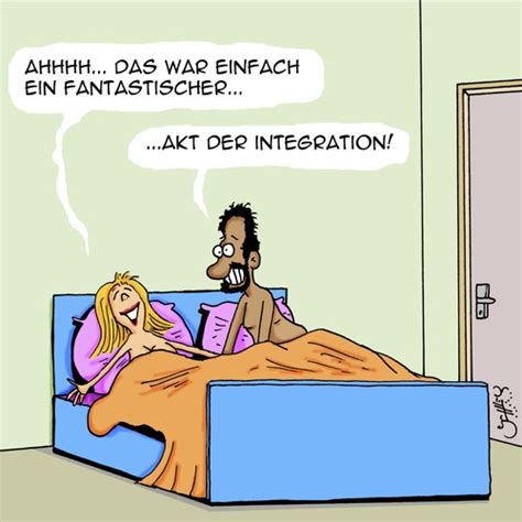 So Geht Integration Von Karsten Schley Liebe Cartoon Toonpool