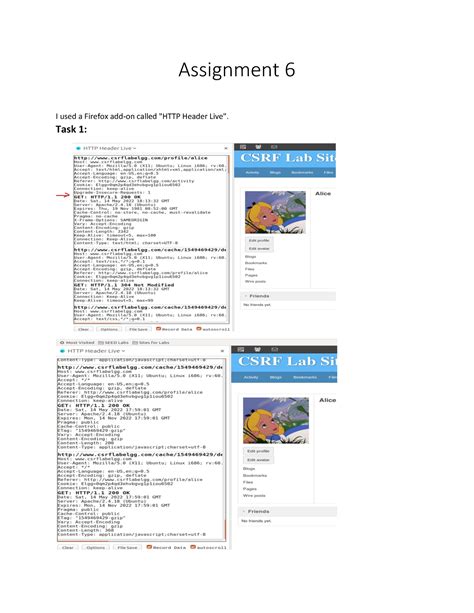 Assignment 6 Introduction To Information Security Assignment 6 I Used A Firefox Add On