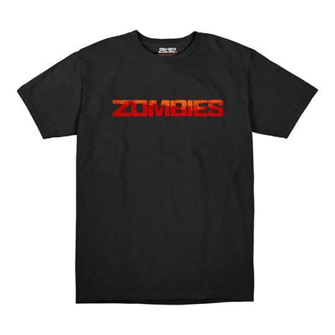 Call Of Duty Black Ops 6 Zombies Red Logo Call Of Duty Merch Ghost