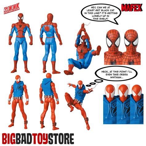 Mafex Reveals Scarlet Spider 186 And Classic Spider Man 185 Official Pics And Preorder Info