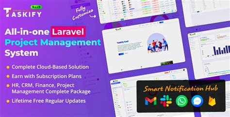 Taskify SaaS Project Management System In Laravel Infinitie Technologies