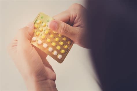 Premium Photo Birth Control Pill Contraceptive Safe Sex Woman Eat