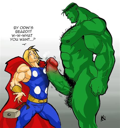 Rule 34 2boys Abs Avengers Bara Blonde Hair Bracers Bulge Cape Chest Hair Cmnm Deity Erect