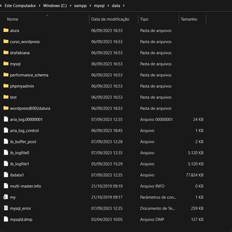 Urgente Por Favor Erro No Start Do Mysql Do Xampp E Não Existe A