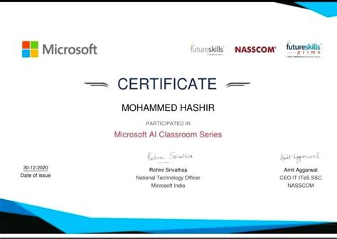 Mohammed Hashir On Linkedin Microsoft