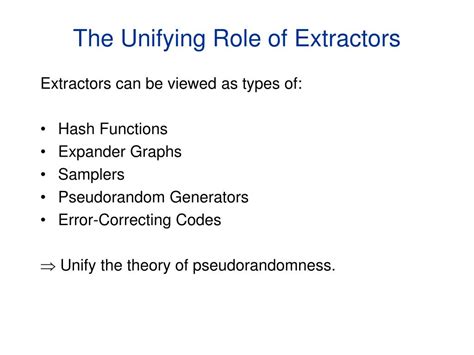 Ppt Randomness Extractors And Their Many Guises Powerpoint Presentation